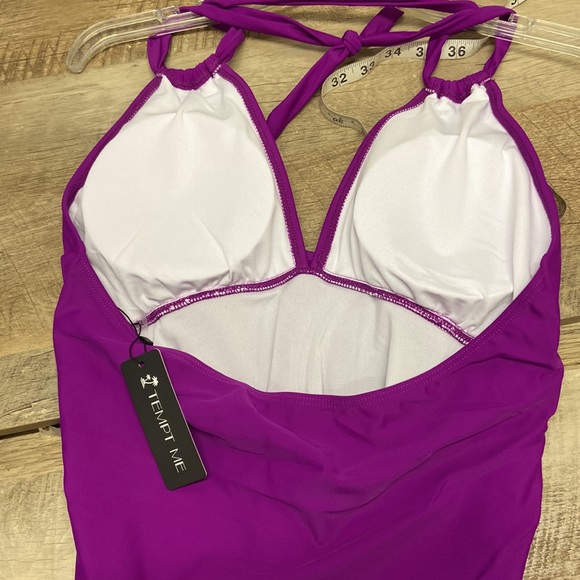 Tempt Me | Swim | New Tempt Me Xl Halter Neck One Piece Swimsuit Swim ...
